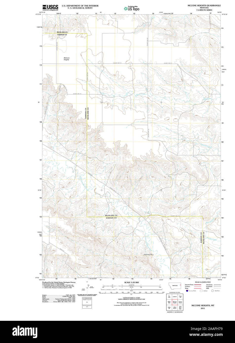 Mccone map hi-res stock photography and images - Alamy
