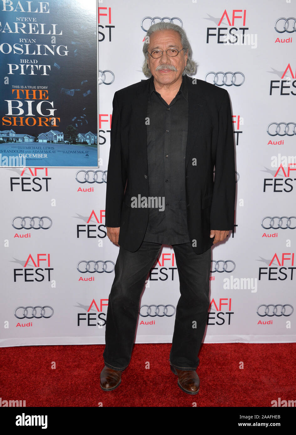 LOS ANGELES, CA - NOVEMBER 12, 2015: Actor Edward James Olmos at the ...