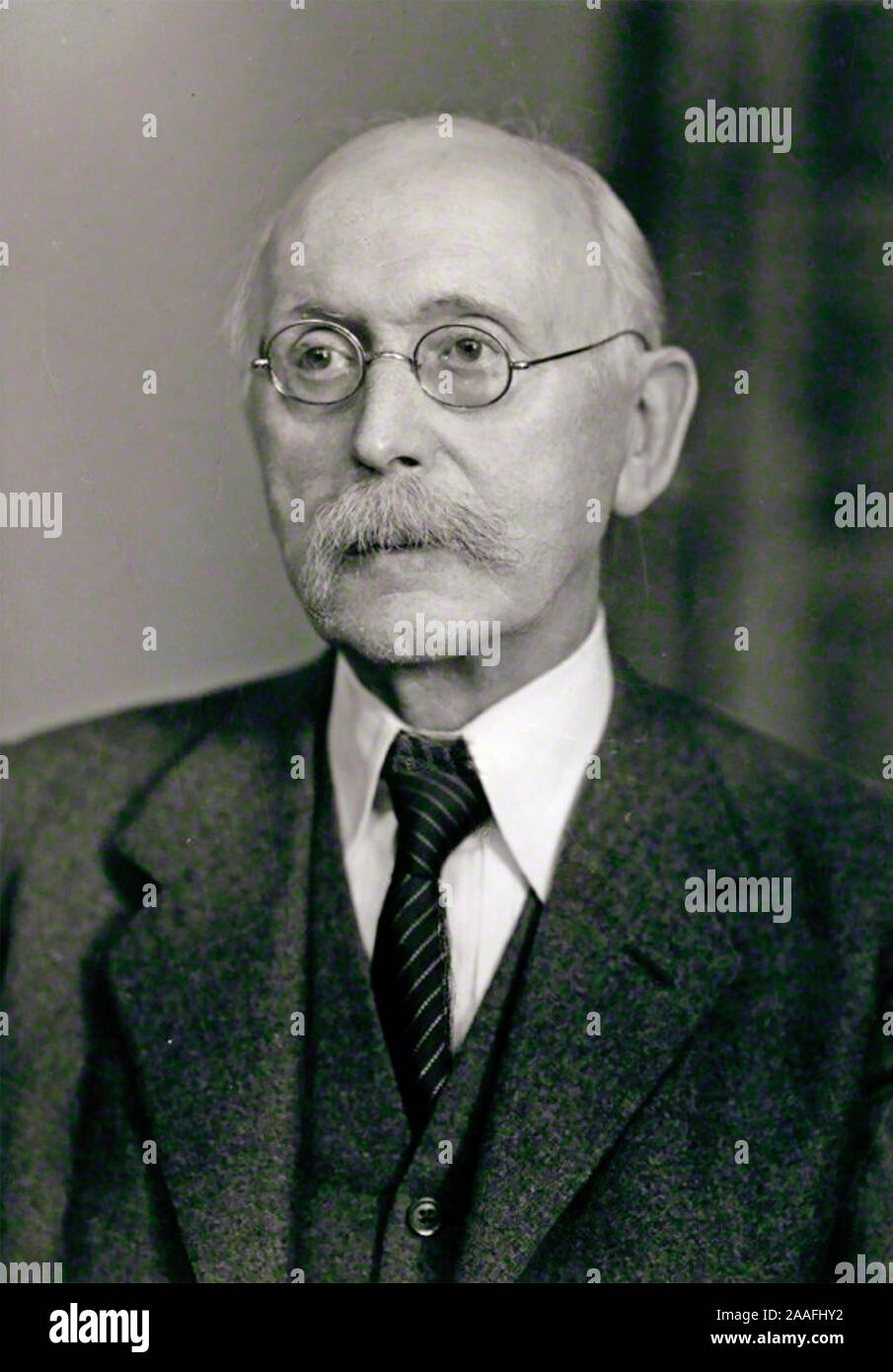 ARTHUR BOWLEY (1869-1957) English statistician and economist Stock ...