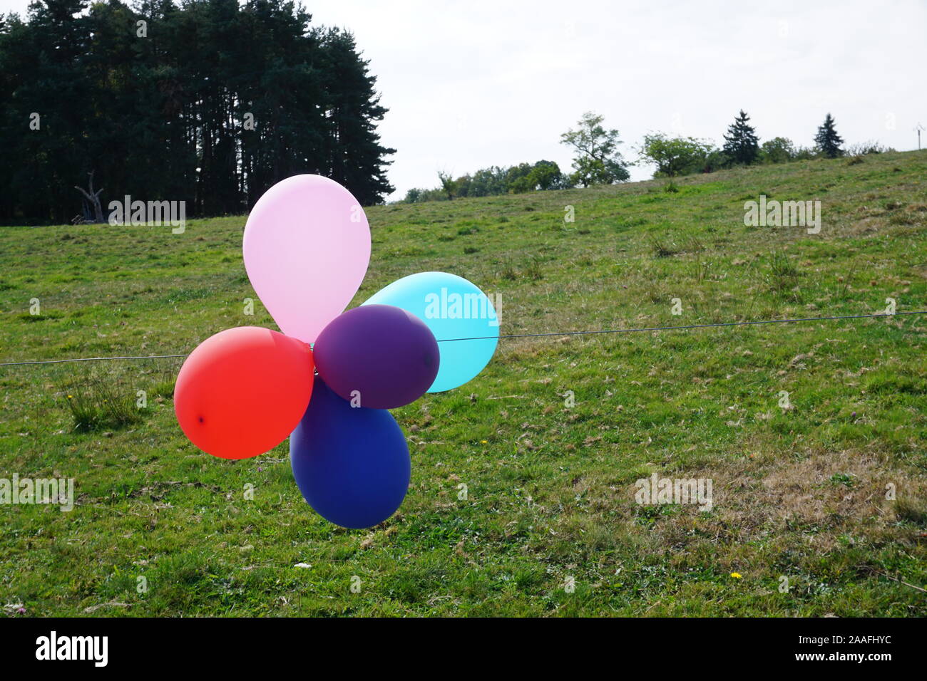 Balloons floating hi-res stock photography and images - Alamy