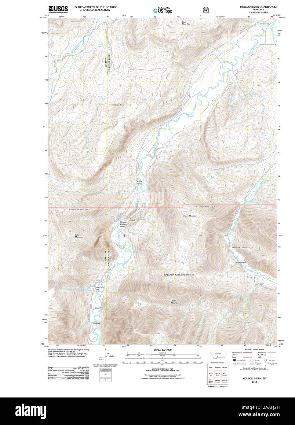 Mcleod map hi-res stock photography and images - Alamy
