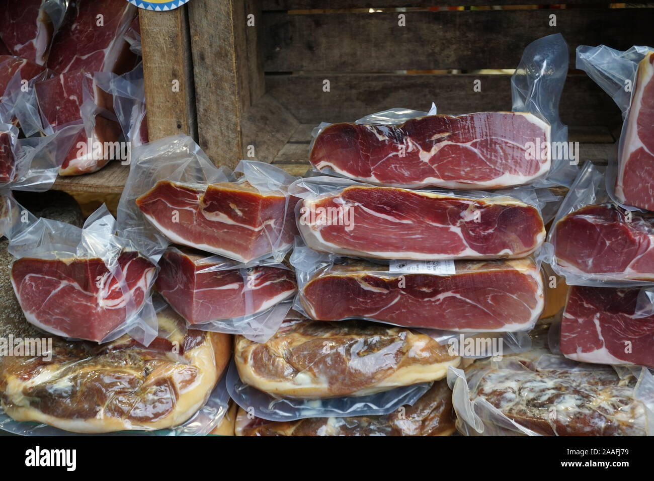 Ham display hi-res stock photography and images - Alamy
