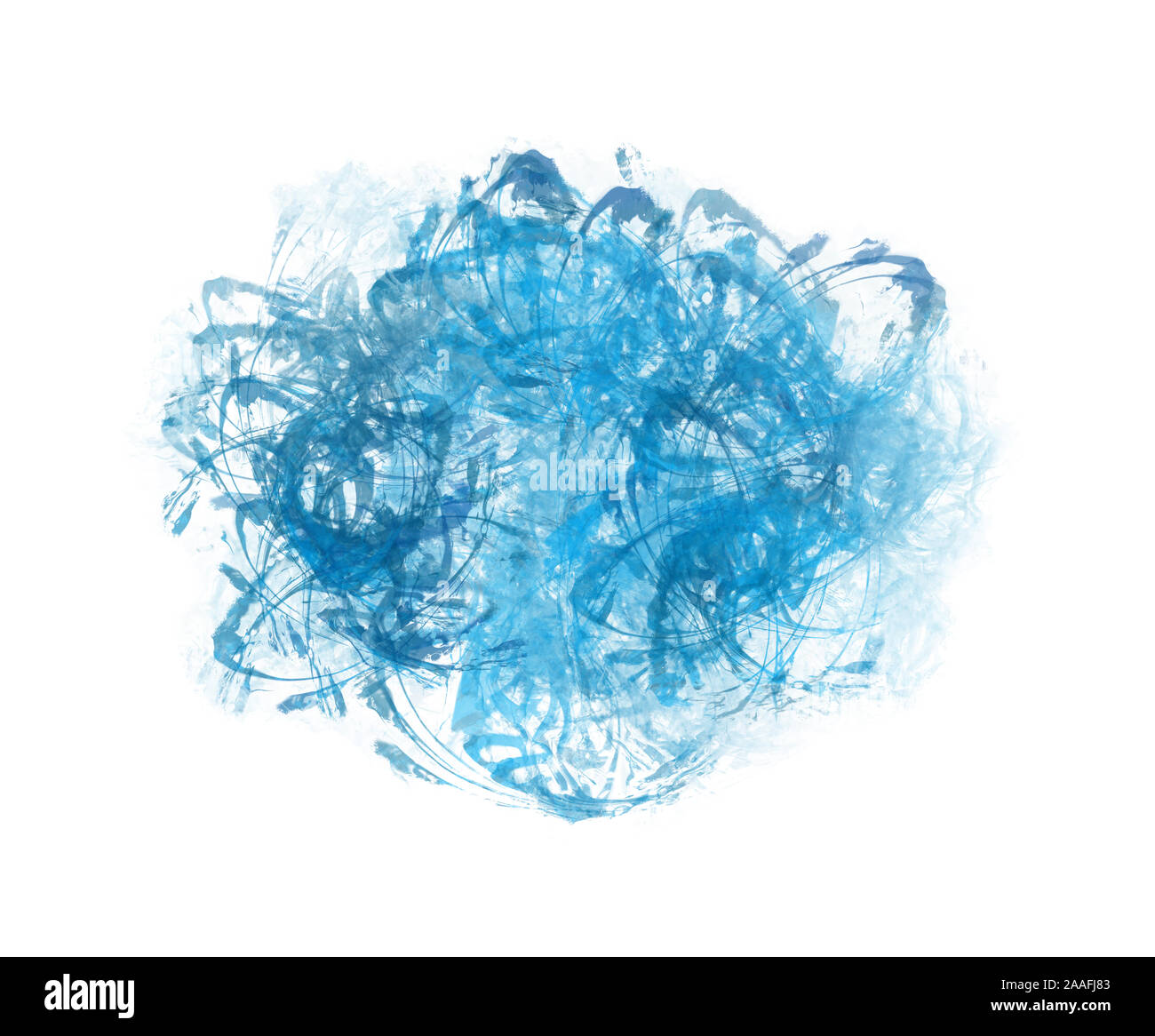 Shapes abstract painting Cut Out Stock Images & Pictures - Alamy