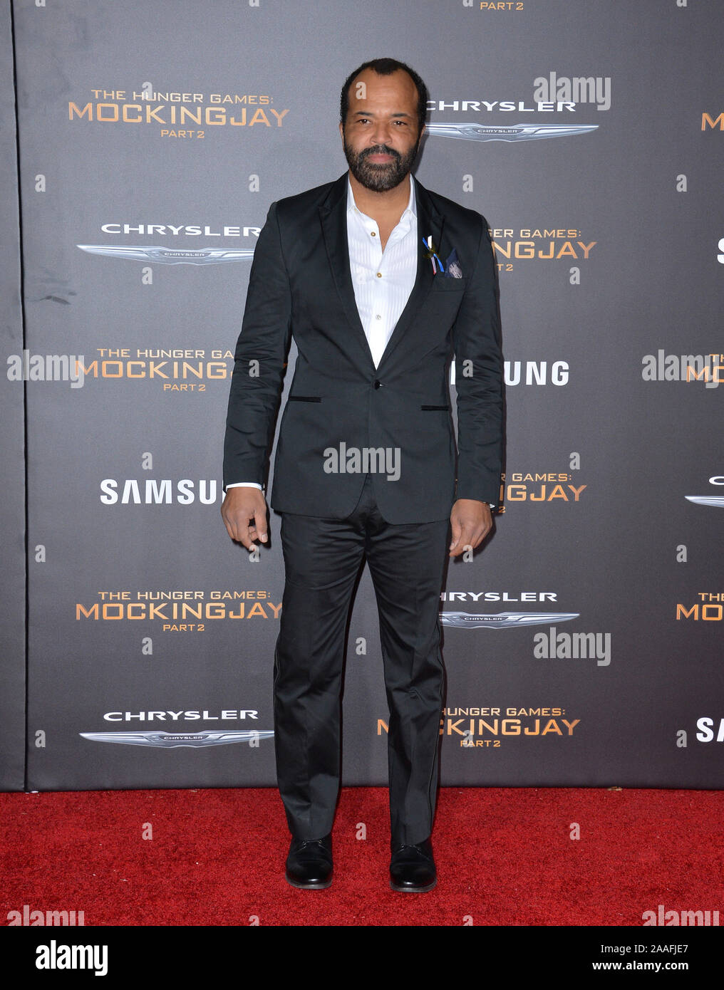 LOS ANGELES, CA - NOVEMBER 16, 2015: Actor Jeffrey Wright at the ...