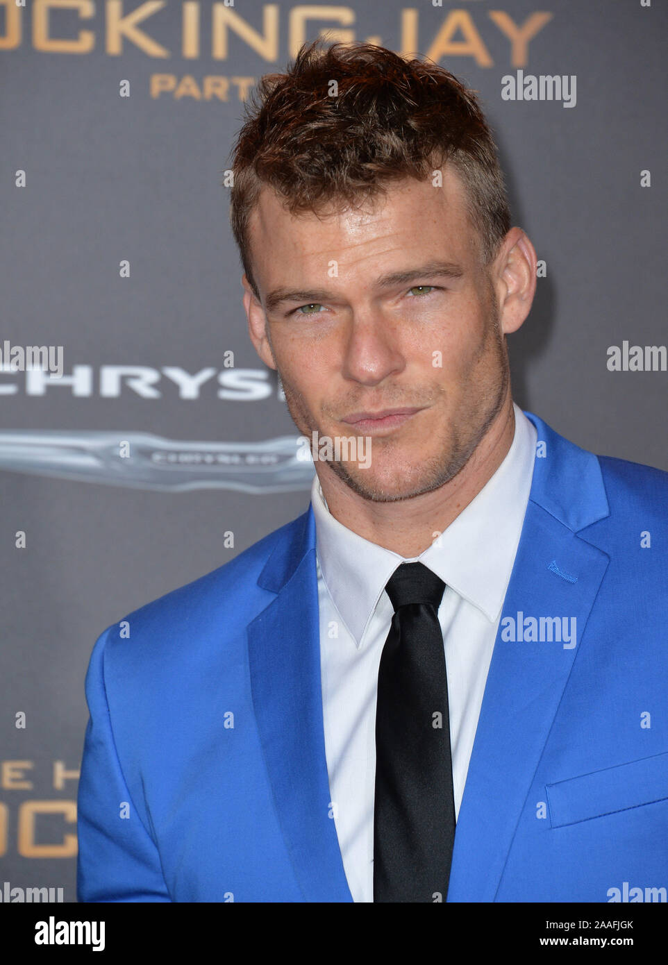 LOS ANGELES, CA - NOVEMBER 16, 2015: Actor Alan Ritchson at the ...