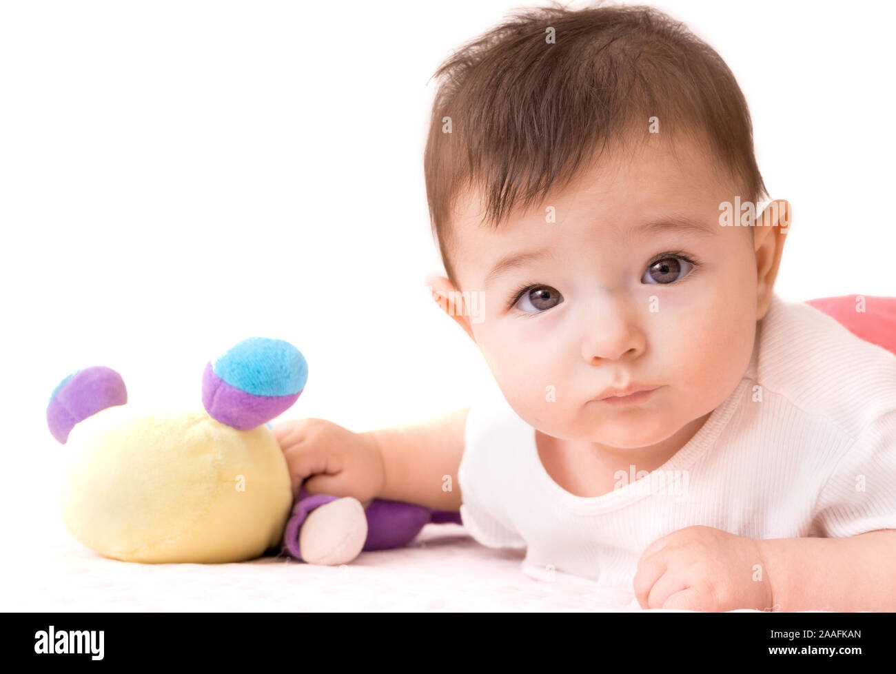 Close up baby face hi-res stock photography and images - Alamy