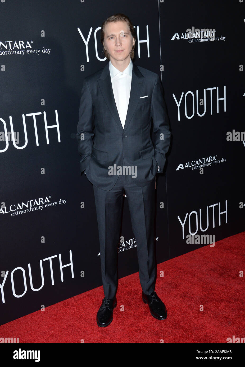 LOS ANGELES, CA - NOVEMBER 17, 2015: Actor Paul Dano at the Los Angeles ...