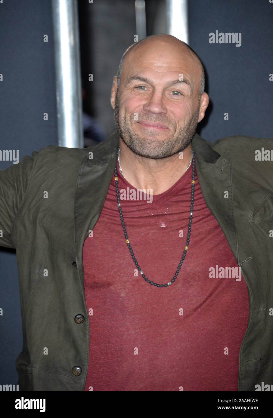 LOS ANGELES, CA - NOVEMBER 19, 2015: Actor Randy Couture at the ...