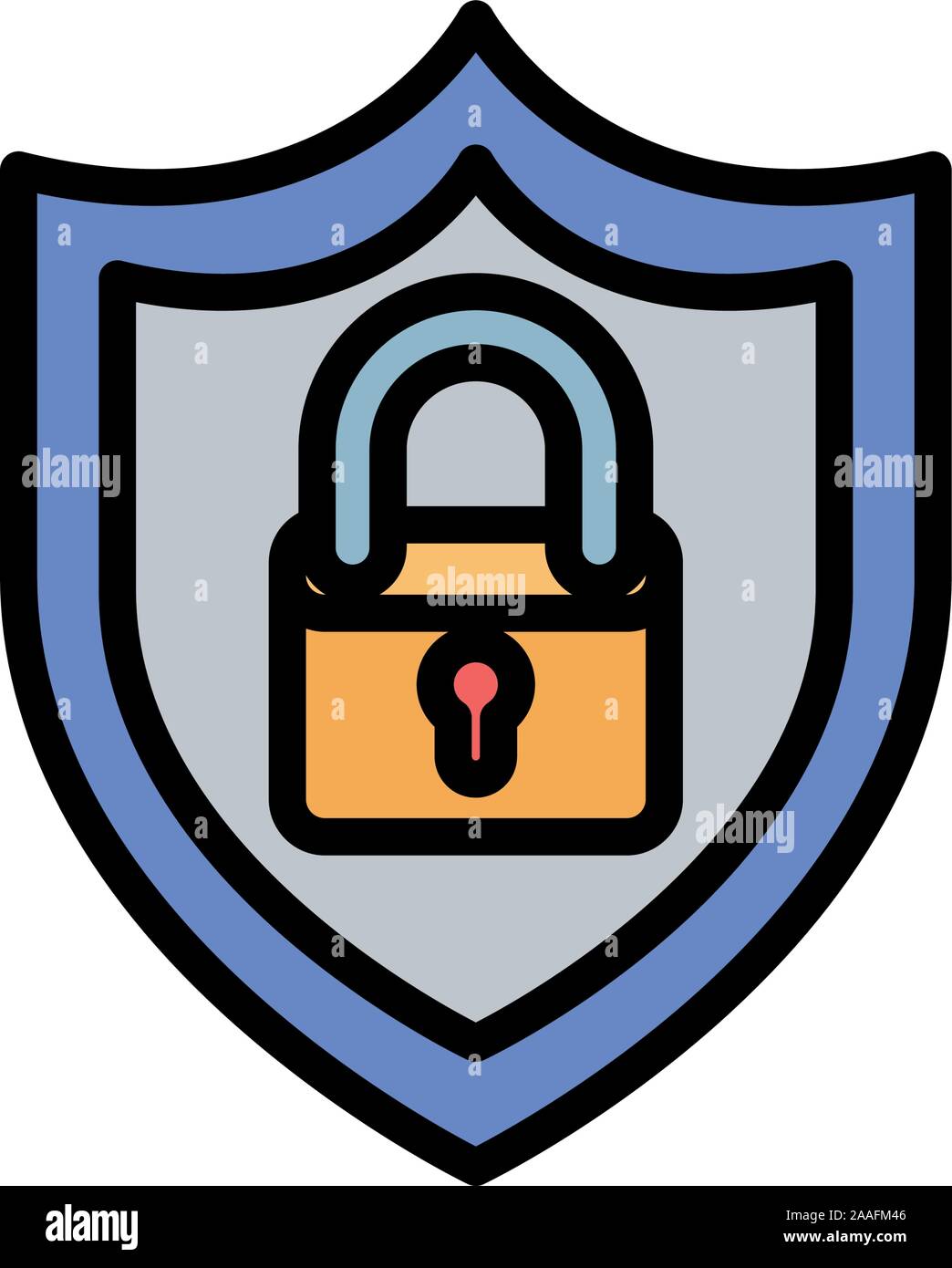 Decorative lock gate Stock Vector Images - Alamy