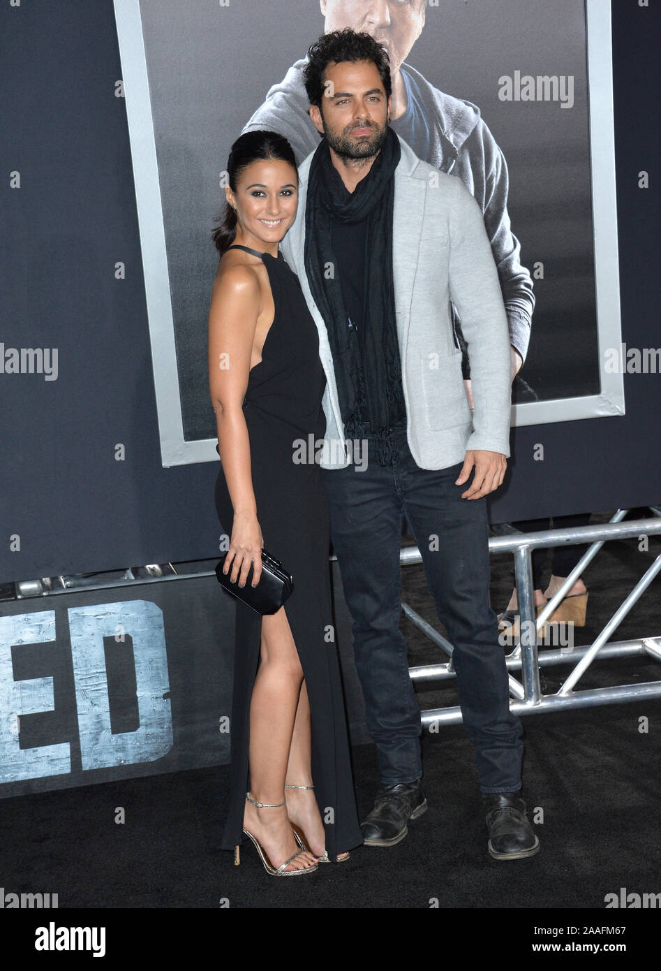 LOS ANGELES, CA - NOVEMBER 19, 2015: Actress Emmanuelle Chriqui ...