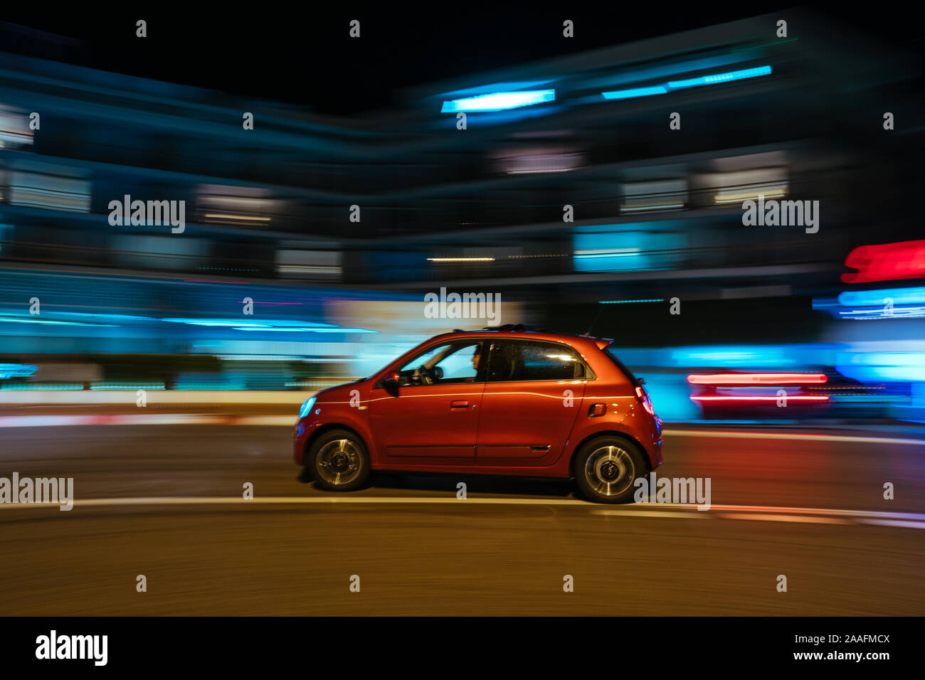 Monaco night car hi-res stock photography and images - Alamy