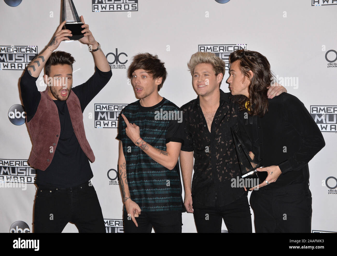 One direction 2015 american music awards hi-res stock photography and ...