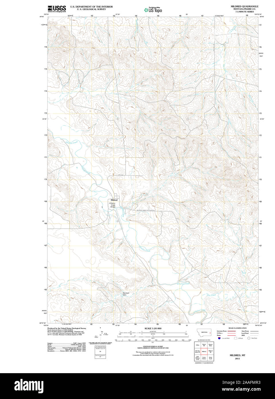 Mildred map hi-res stock photography and images - Alamy