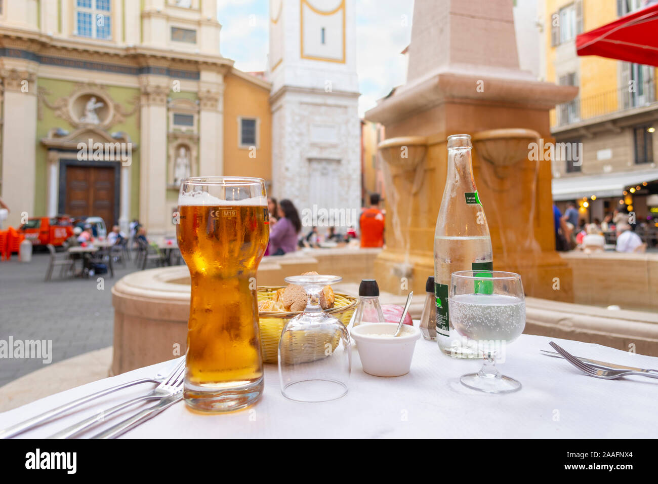 Beer fountain italy hi-res stock photography and images - Alamy