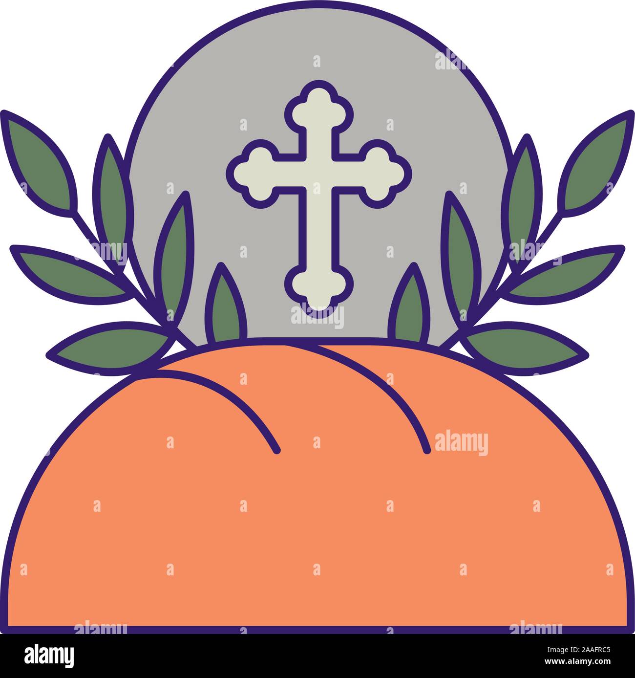 Communion wafer and bread fill vector design Stock Vector Image & Art ...