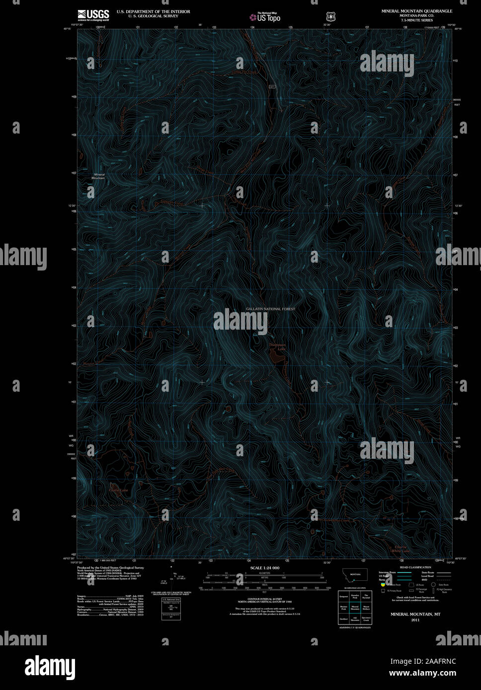 Mineral montana map hi-res stock photography and images - Alamy