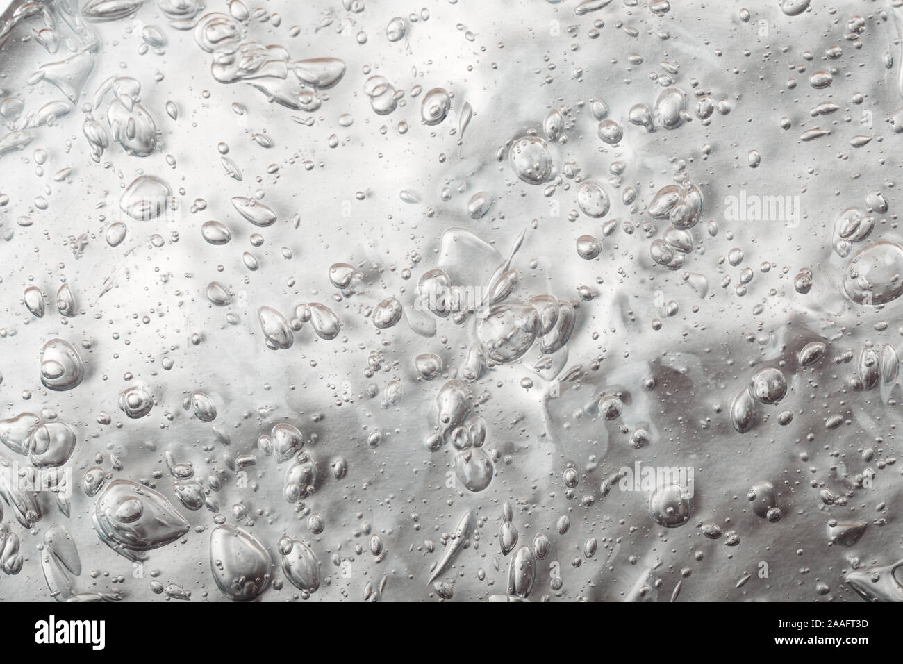 Texture of hyaluronic acid with oxygen bubbles Stock Photo - Alamy