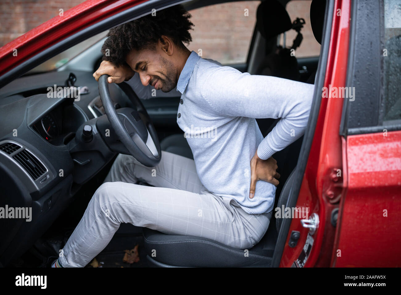Driver standing hi-res stock photography and images - Alamy