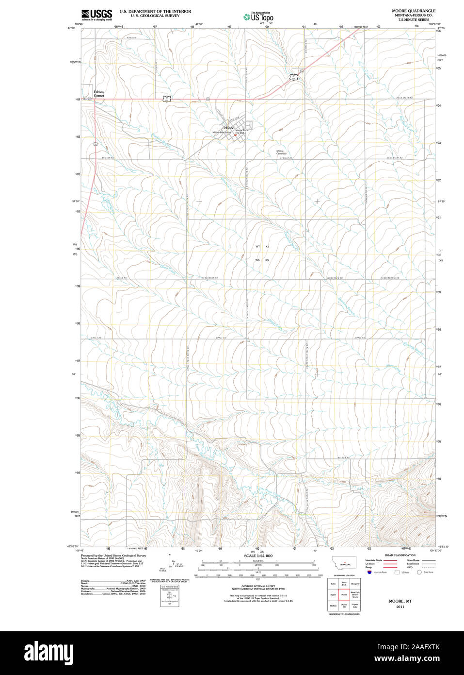 Map Of Moore High Resolution Stock Photography and Images - Alamy