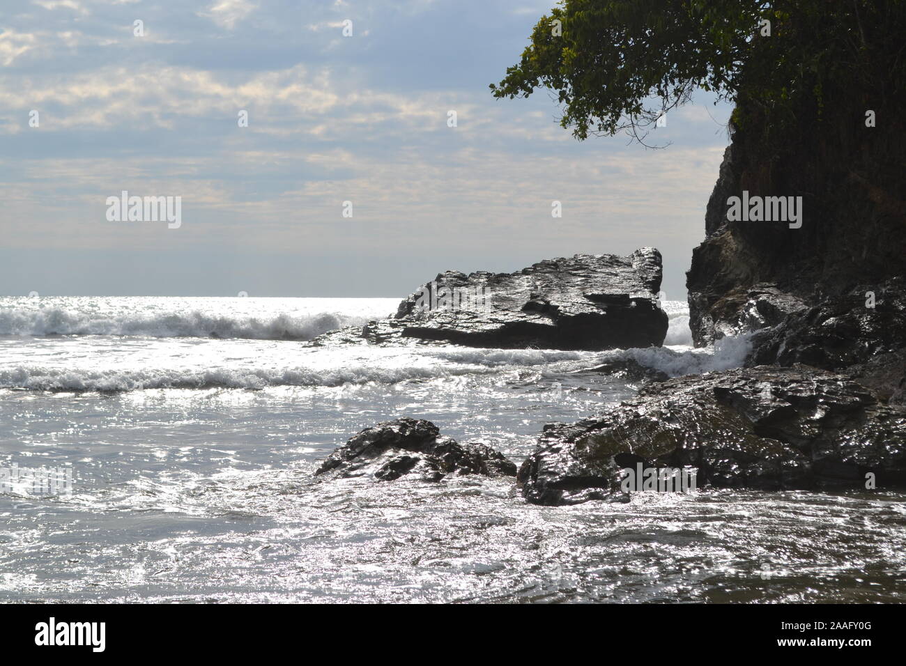 Beach in Costa Rica Stock Photo - Alamy