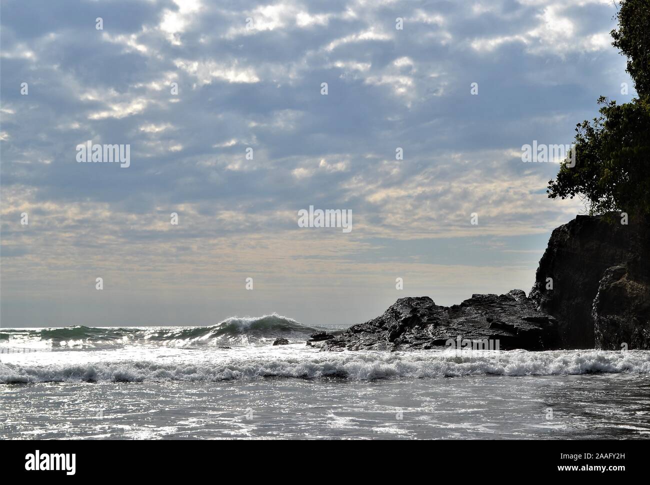 Beach in Costa Rica Stock Photo - Alamy