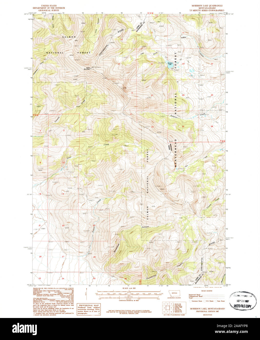 Map of morrison Cut Out Stock Images & Pictures - Alamy