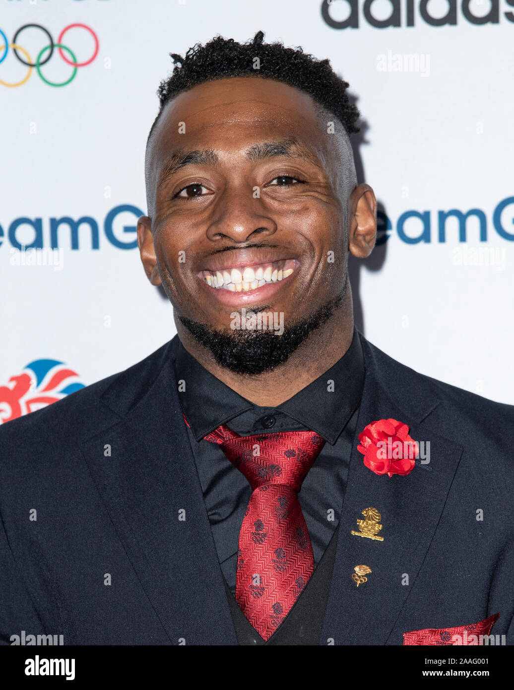 London, UK. 21st Nov, 2019. LONDON - ENGLAND NOV 21: Joel Fearon ...