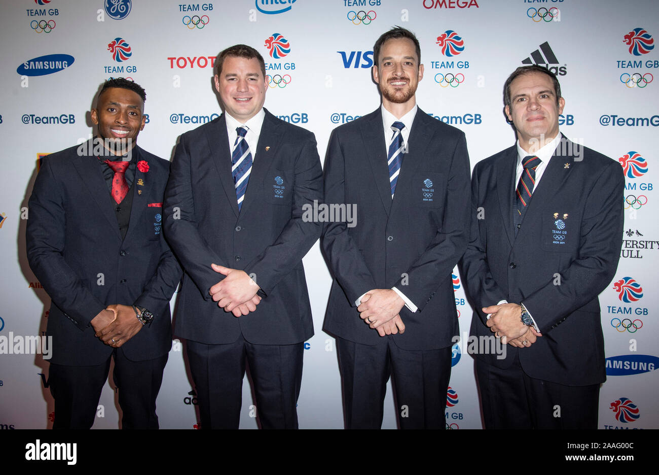 London, UK. 21st Nov, 2019. LONDON - ENGLAND NOV 21: Joel Fearon, Bruce ...