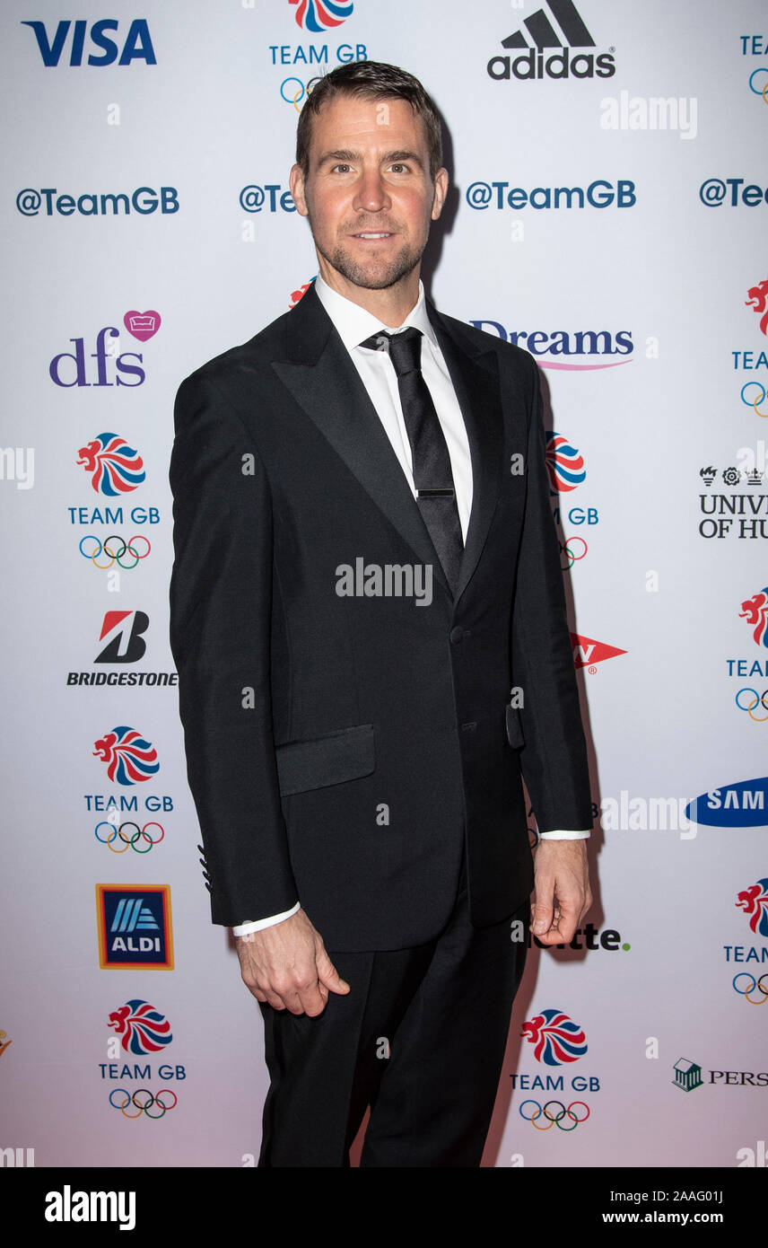 London, UK. 21st Nov, 2019. LONDON - ENGLAND NOV 21: Leon Taylor ...