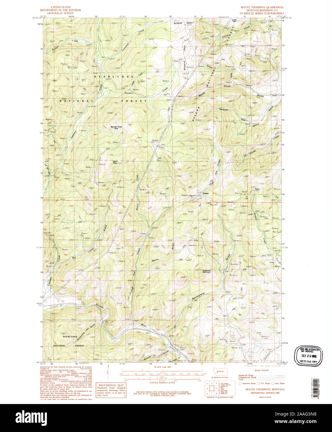 Thompson map Cut Out Stock Images & Pictures - Alamy