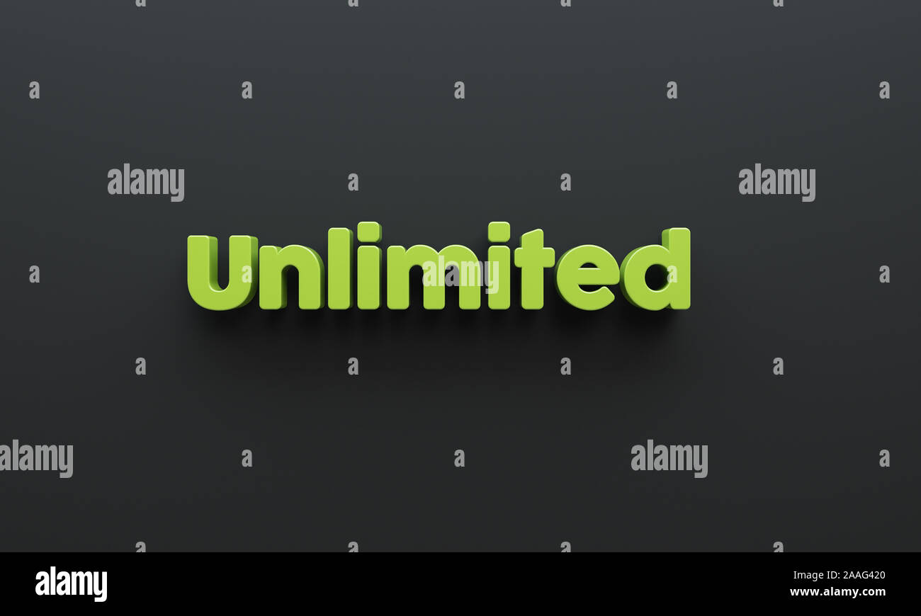 Ultra Pack green letters. Unlimited Stock Photo - Alamy