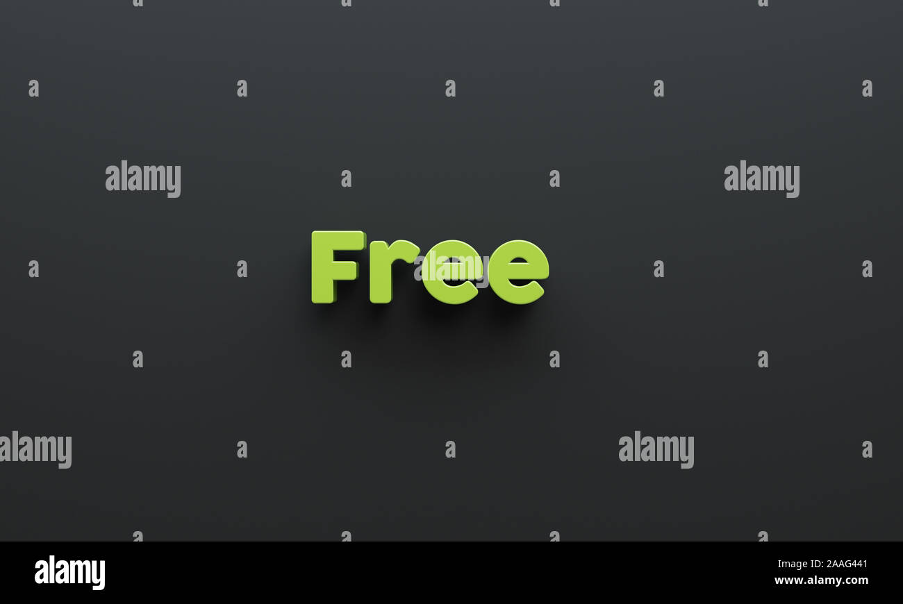 Ultra Pack green letters. Free Stock Photo - Alamy