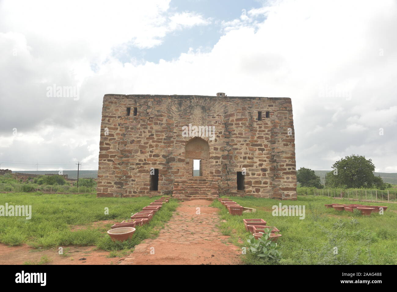 Gandikota Fort monuments, Andhra Pradesh, India Stock Photo - Alamy