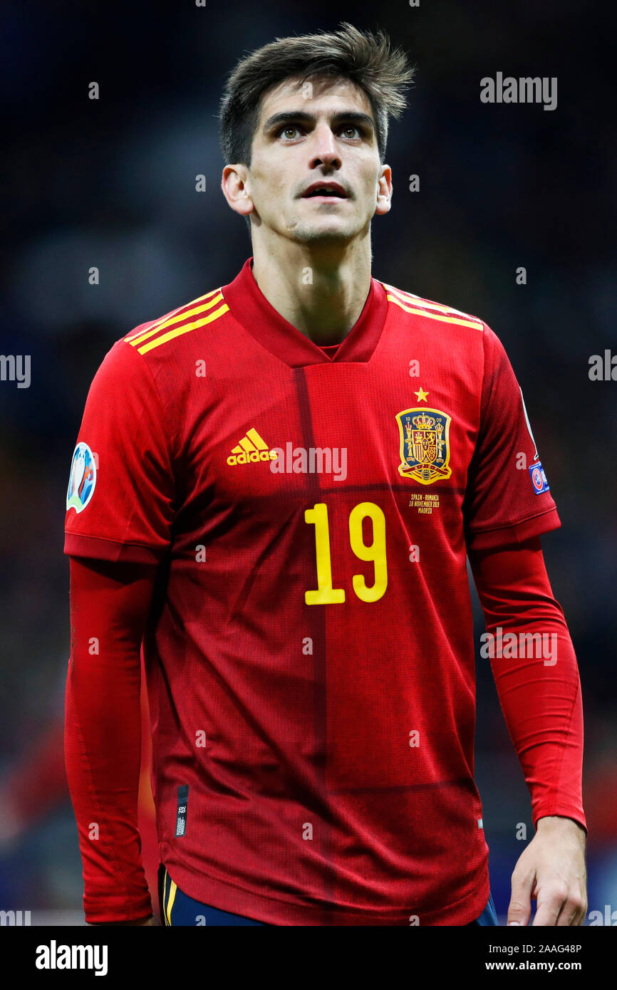 Madrid, Spain. Credit: D. 18th Nov, 2019. Gerard Moreno (ESP) Football ...
