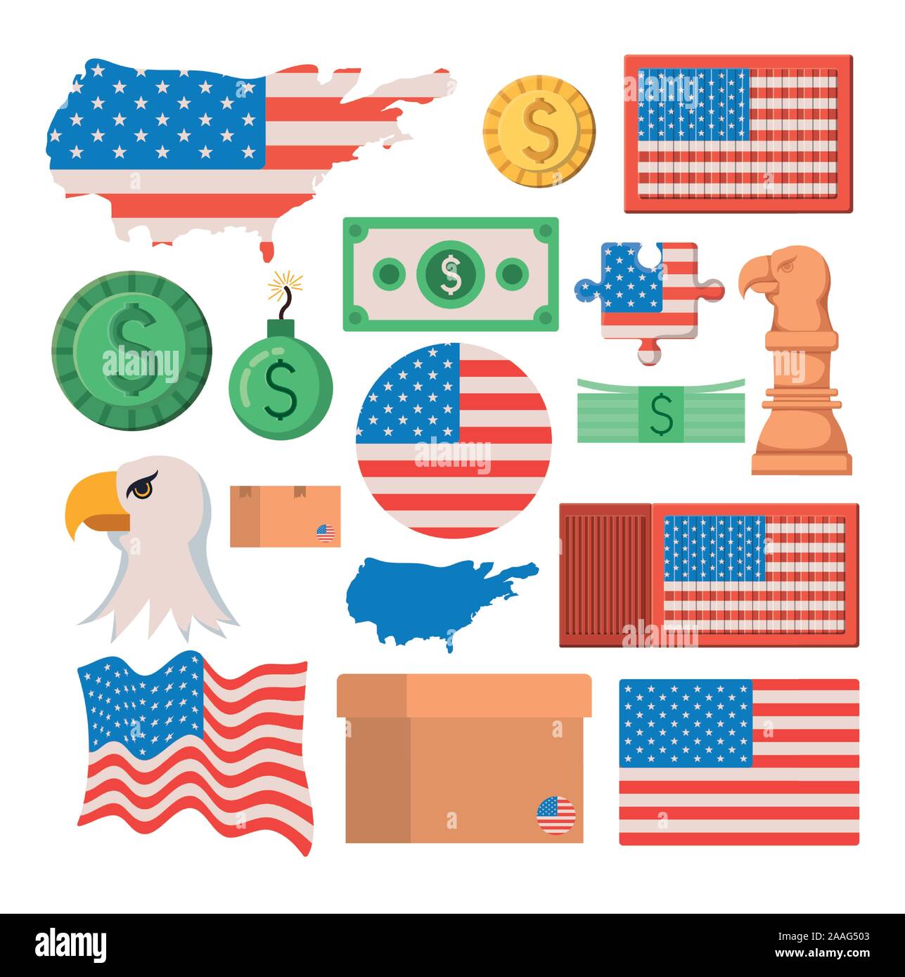 Money and commerce of china icon set design Stock Vector Image & Art ...