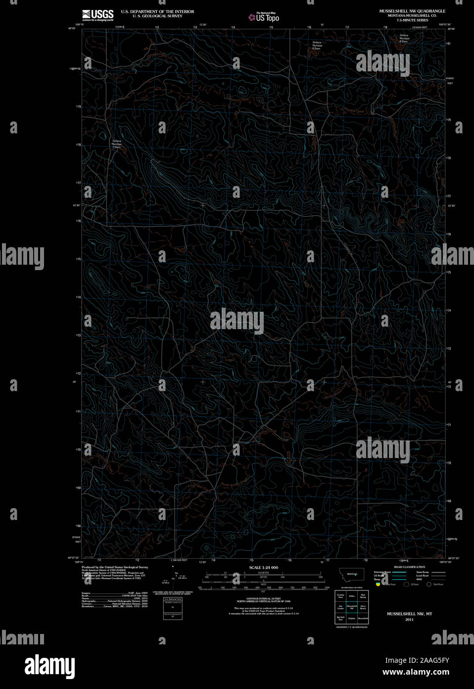 Map of musselshell hi-res stock photography and images - Alamy