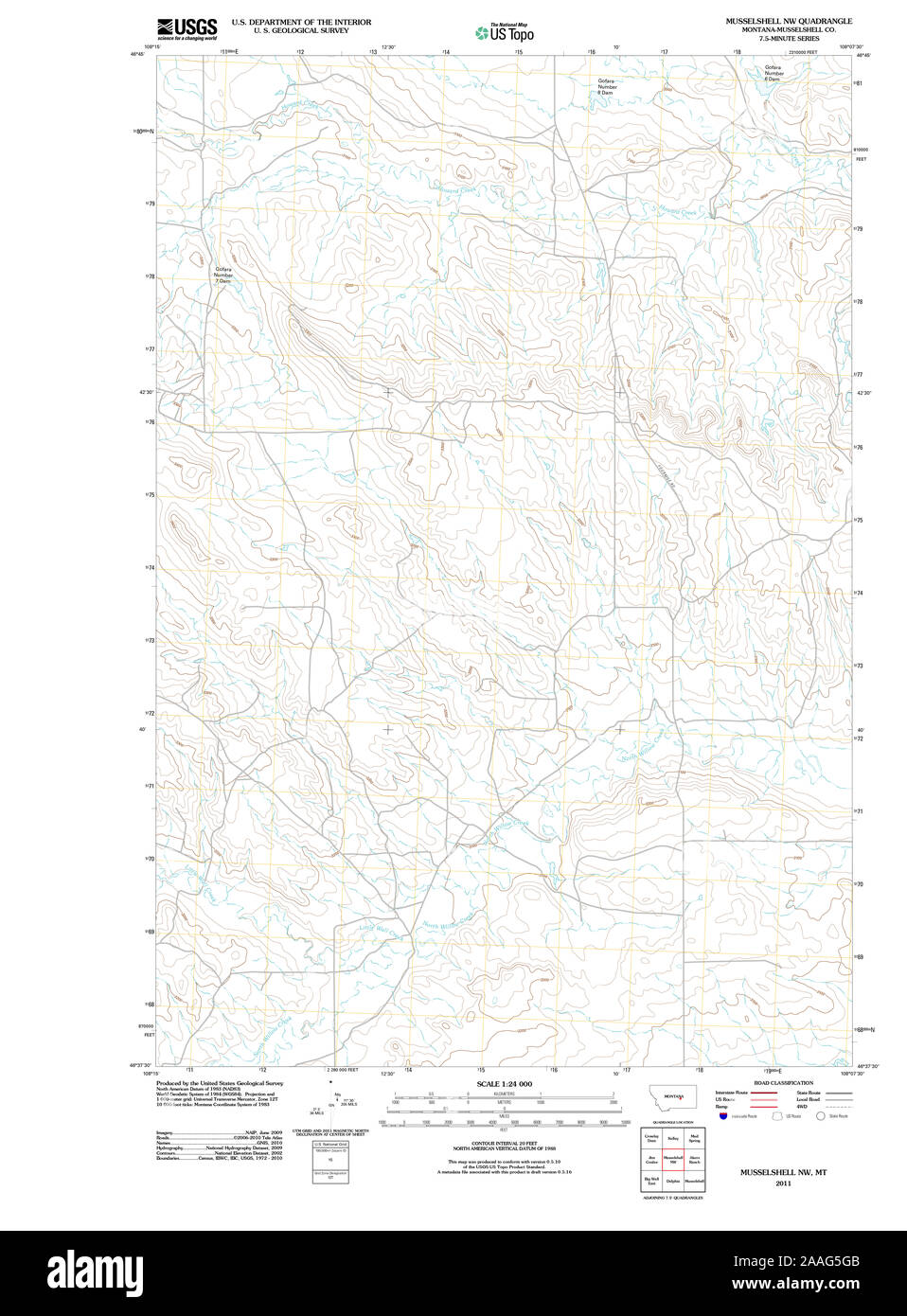Map of musselshell hi-res stock photography and images - Alamy