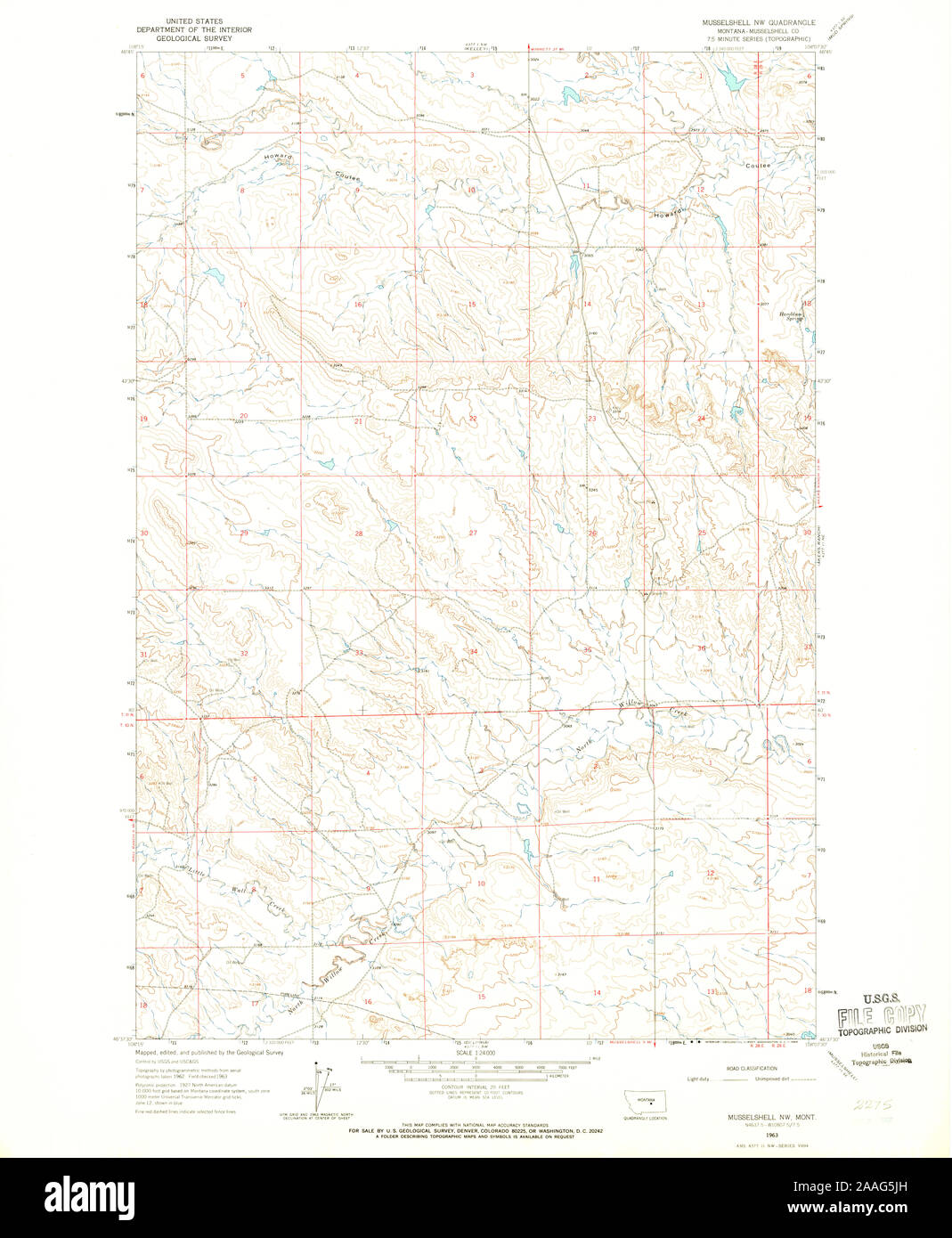 Map of musselshell hi-res stock photography and images - Alamy