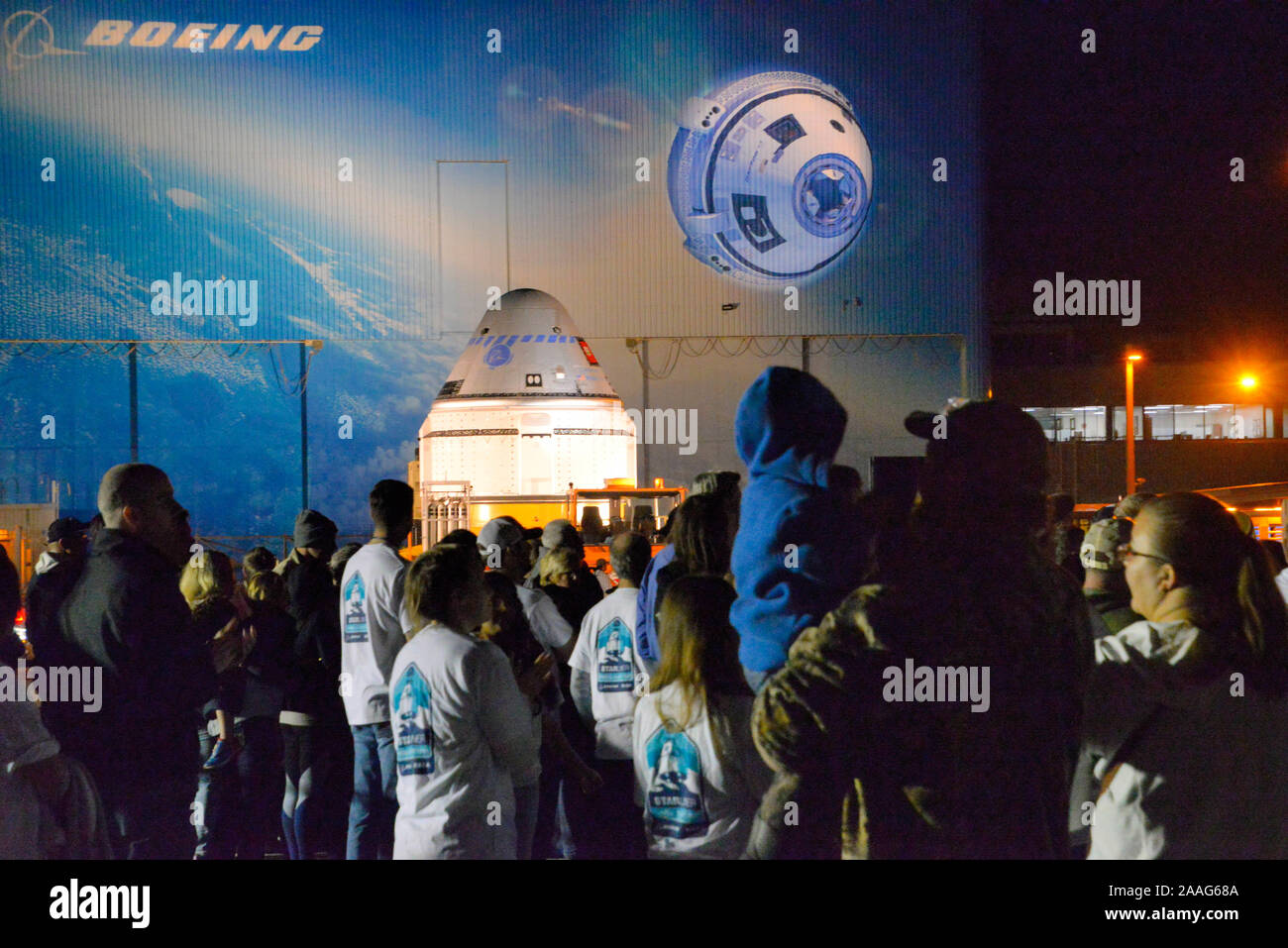 NASA’s Kennedy Space Center, Florida USA. November 21, In a pre-dawn ...