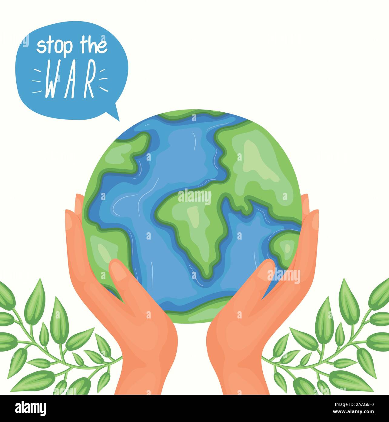 Planet of human rights concept vector design Stock Vector Image & Art ...