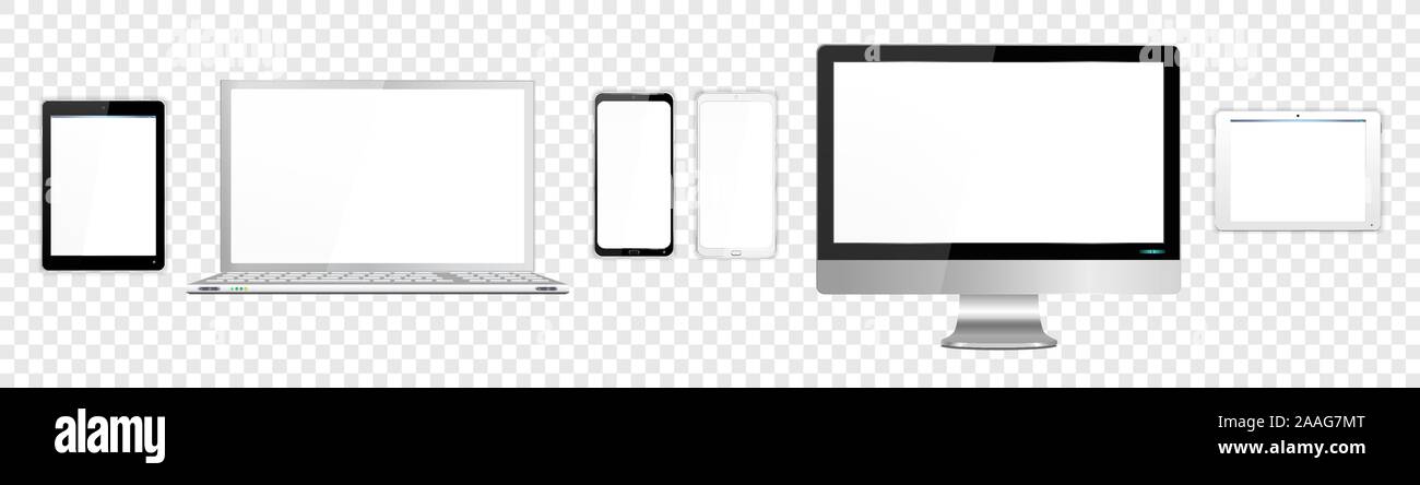 Monitor grouped Stock Vector Images - Alamy