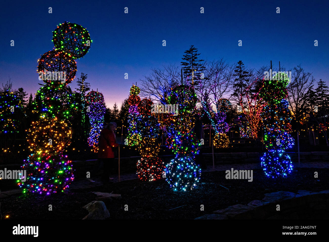 Boothbay lights hi-res stock photography and images - Alamy