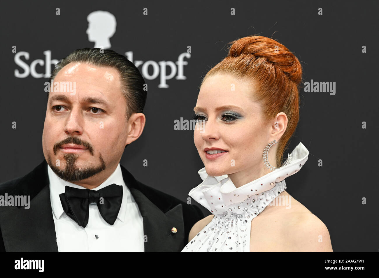 Baden Baden, Germany. 21st Nov, 2019. Klemens Hallmann and Barbara ...