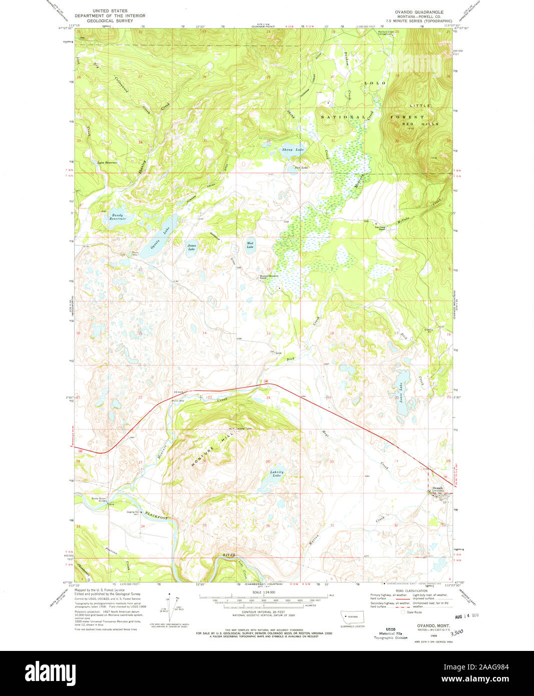 Ovando map hi-res stock photography and images - Alamy