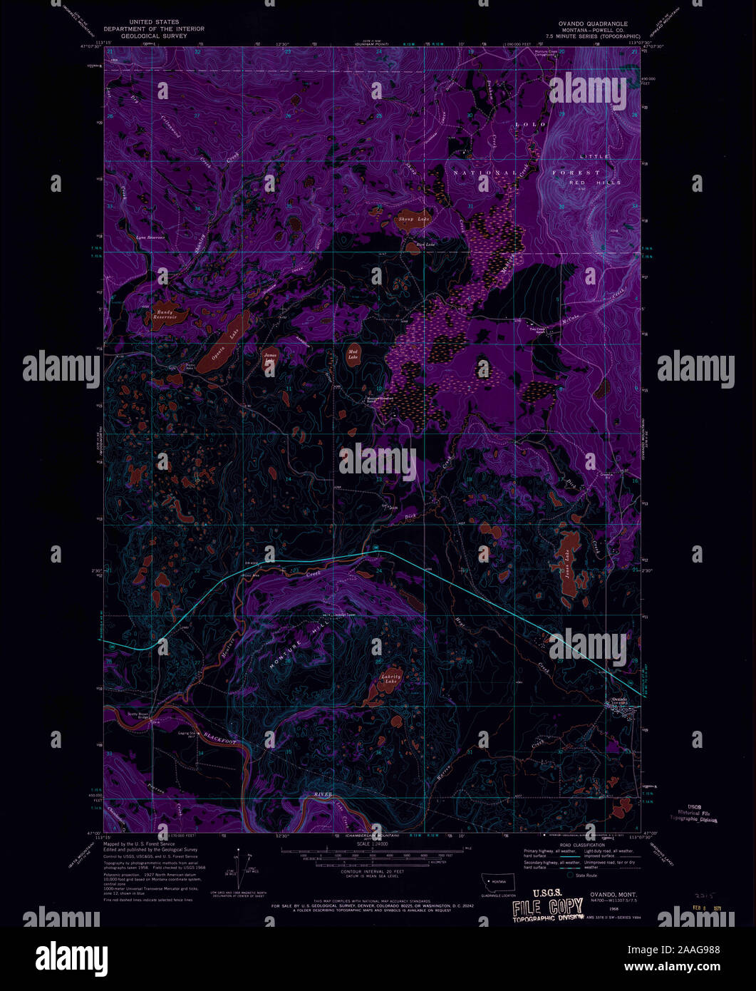 Ovando map hi-res stock photography and images - Alamy