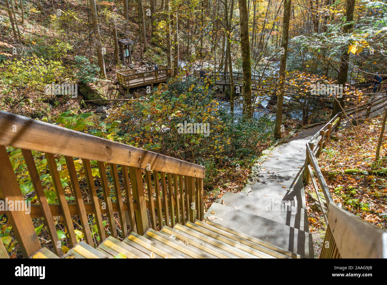 Anna ruby falls smith creek hi-res stock photography and images - Alamy
