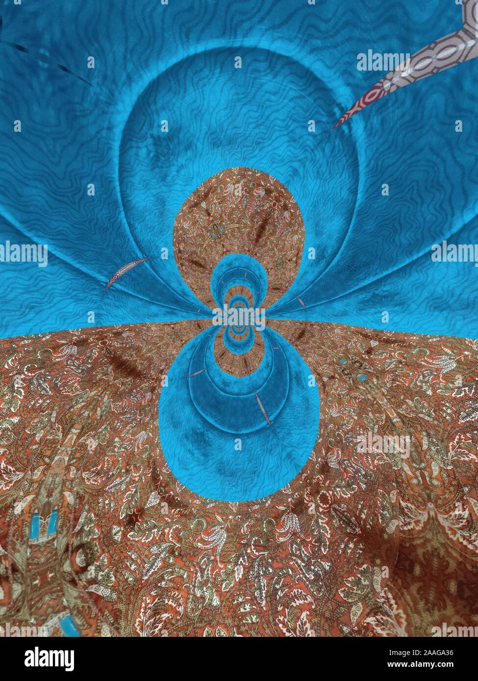 BLUE ABSTRACT PATTERNS Stock Photo - Alamy