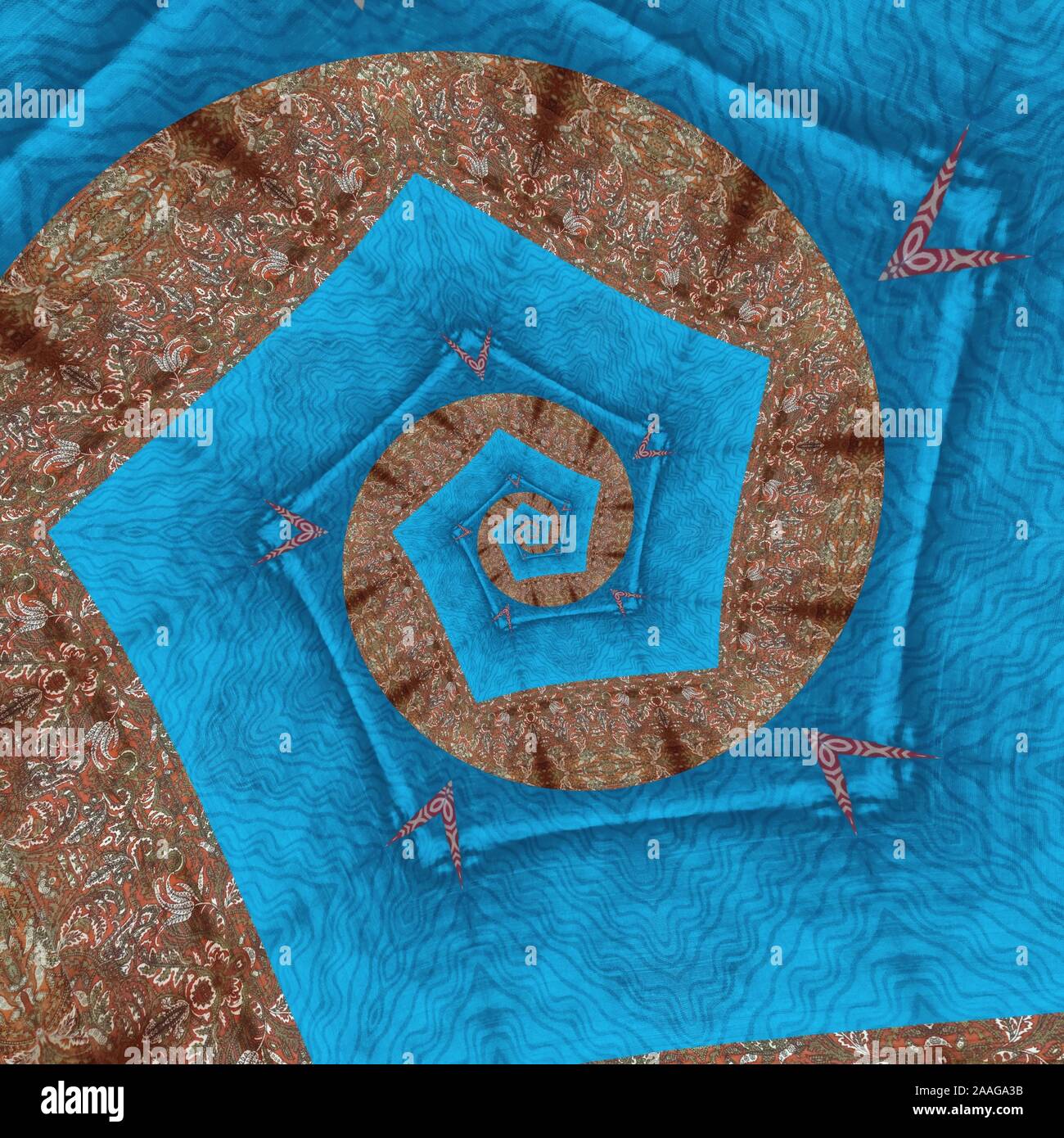 BLUE ABSTRACT PATTERNS Stock Photo - Alamy