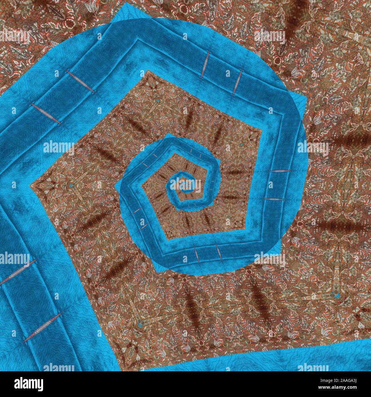 BLUE ABSTRACT PATTERNS Stock Photo - Alamy