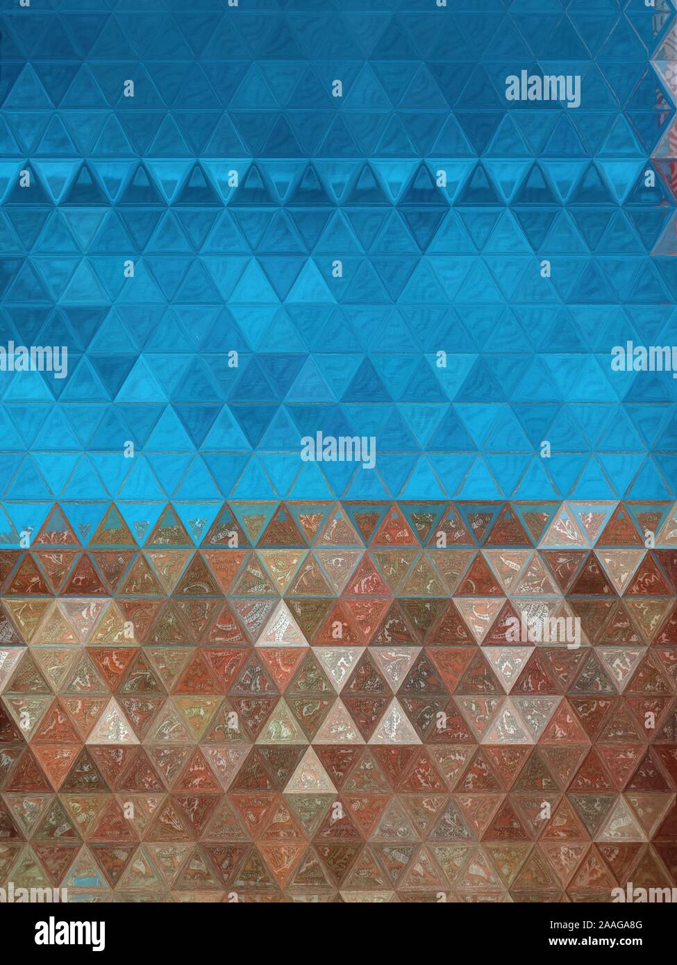 BLUE ABSTRACT PATTERNS Stock Photo - Alamy